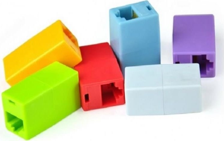 Сгонка для соединения RJ-45 Merlion Red (2xRJ45-RED/11699) купить ...