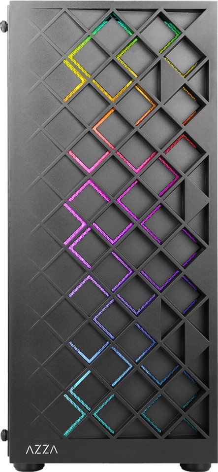 Корпус AZZA Spectra Black б/БП (CSAZ-280B) купить | Elmir - цена ...
