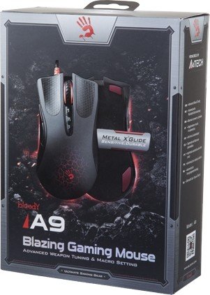 Мышь Bloody Blazing Gaming A9 купить | ELMIR - цена, отзывы, характеристики