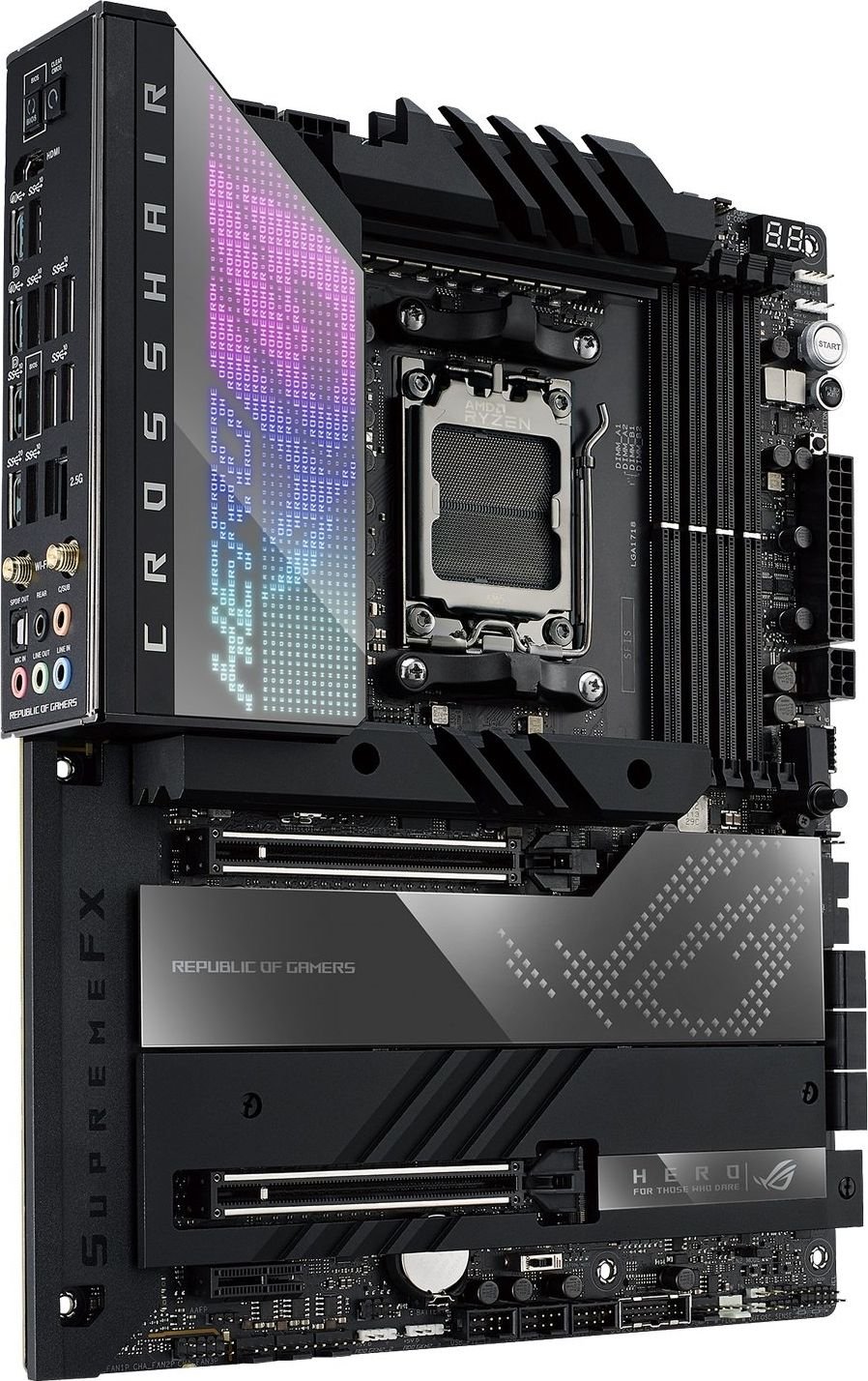 Материнская плата Asus ROG Crosshair X670E Hero s-AM5 X670 купить ...