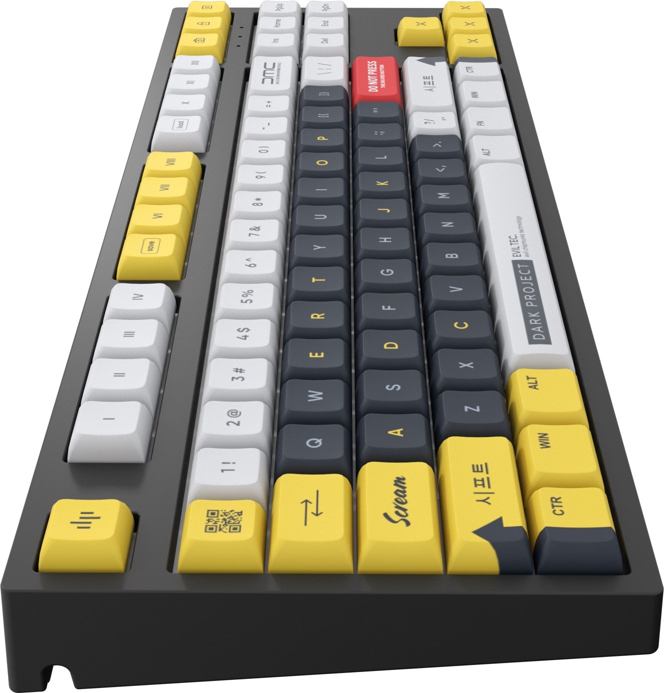 Клавиатура Dark Project Pro KD87A LTD ABS Gateron Optical 1.0 Silver ...