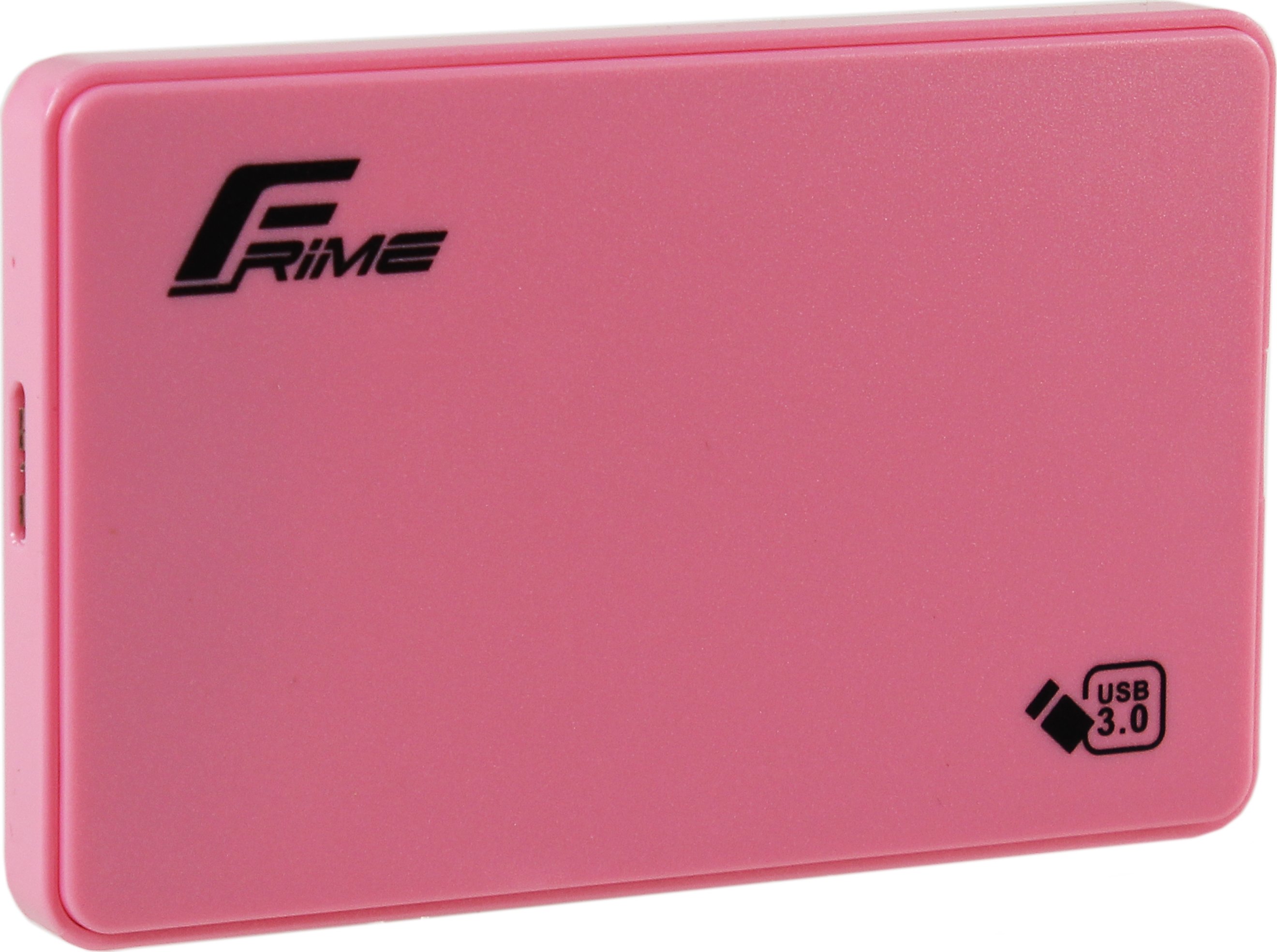 Кишеня для SSD/HDD 2.5" USB3.2 Gen1 Frime Plastic Pink SATA (FHE12 ...