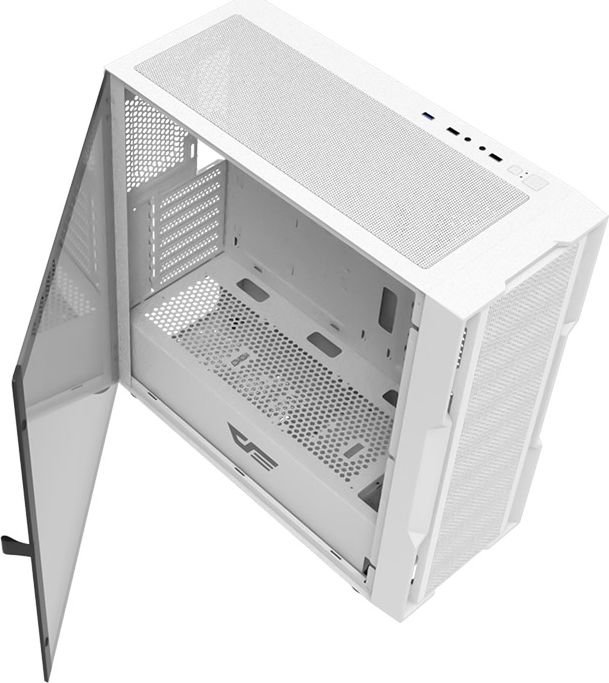 Корпус Darkflash DK431 White б/БП купить | Elmir - цена, отзывы ...