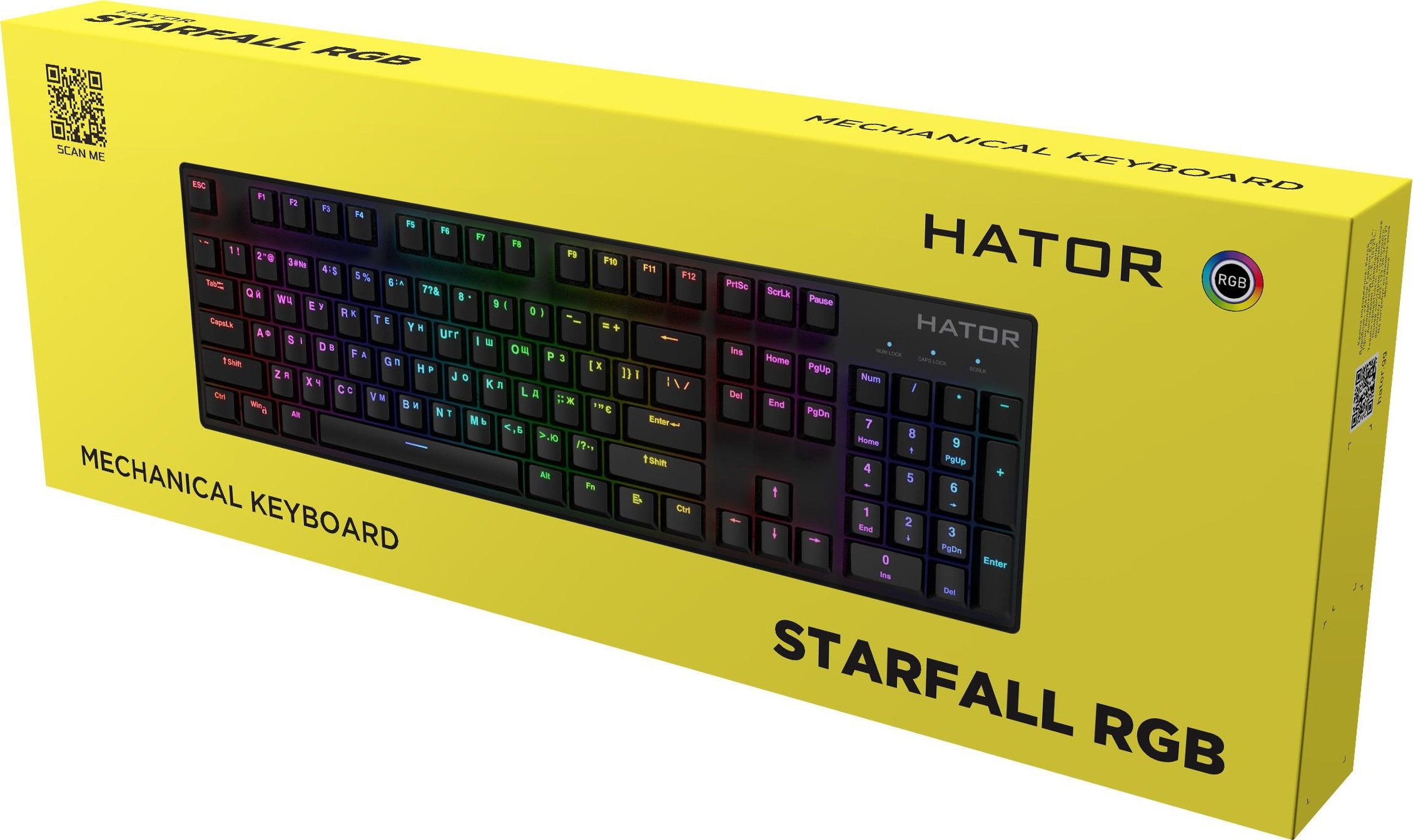 Клавиатура Hator Starfall RGB Pink Switch (HTK-599) купить | Elmir ...