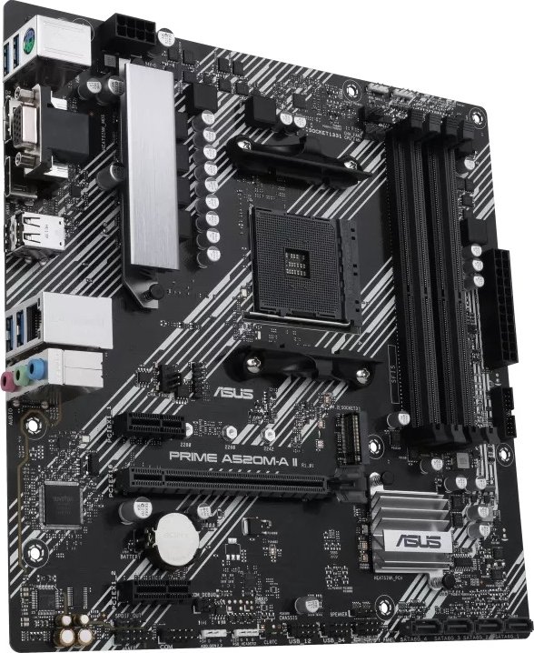 Материнская плата Asus Prime A520M-A II/CSM s-AM4 A520 купить | Elmir ...