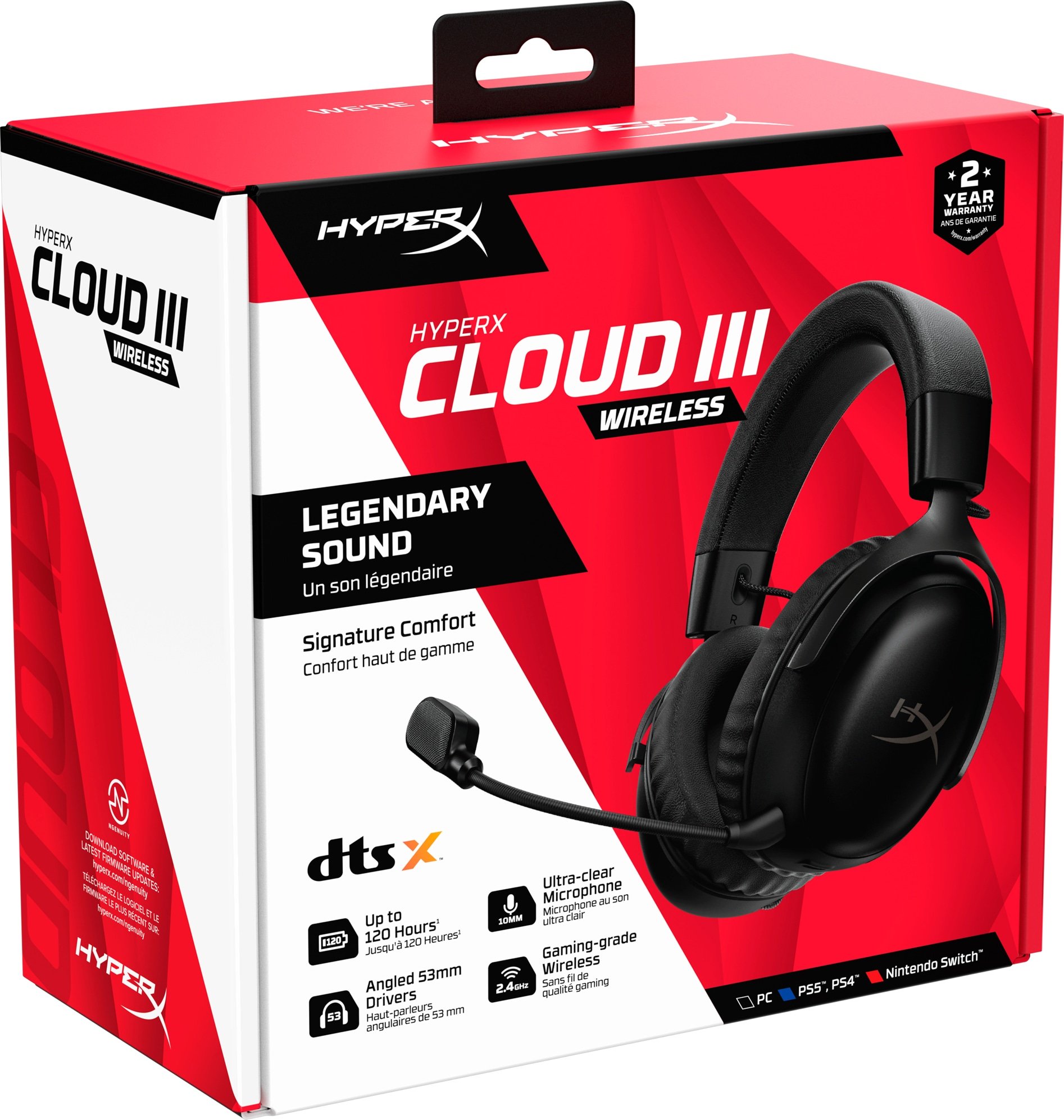 Наушники HyperX Cloud III Wireless Black (77Z45AA) купить | ELMIR ...