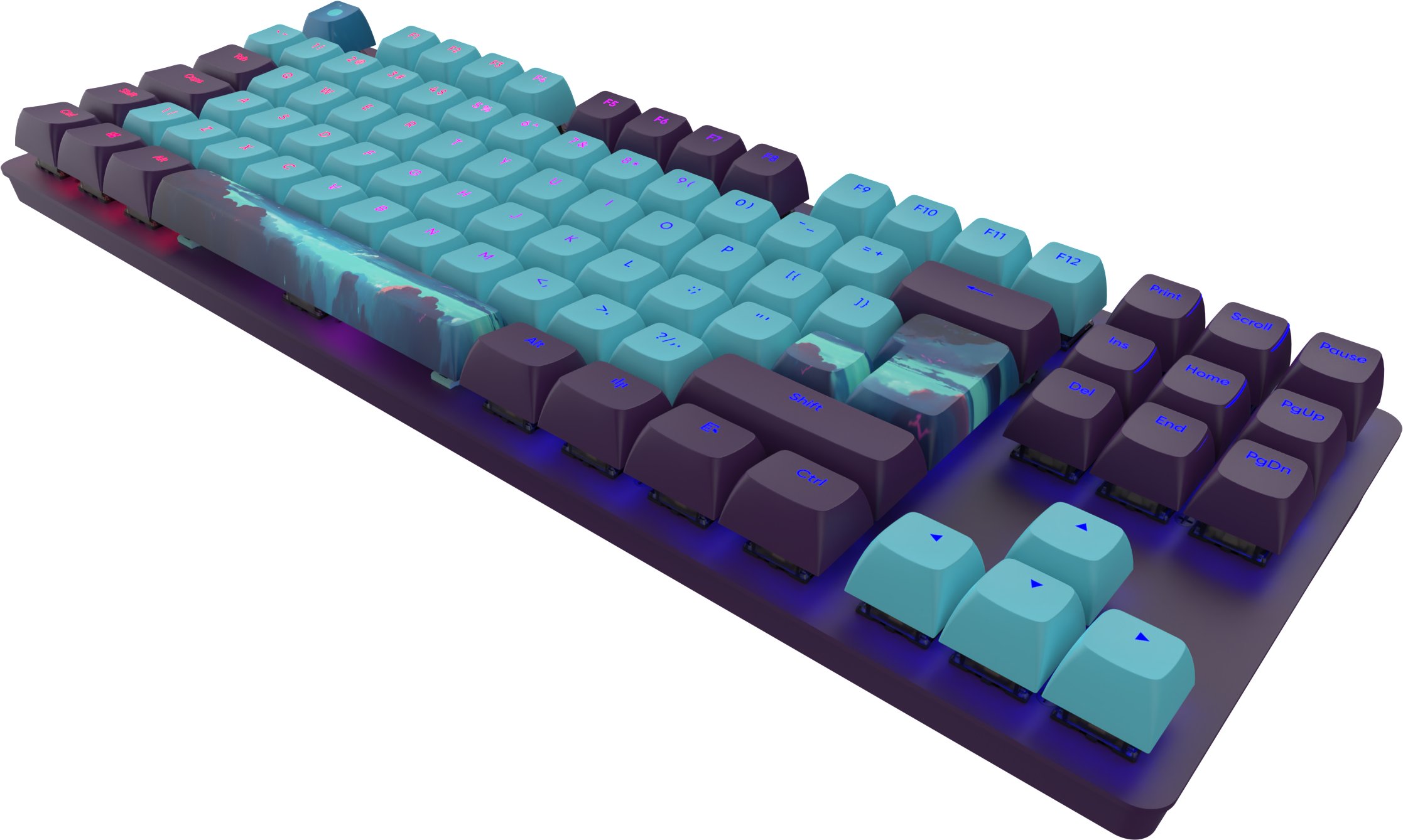 Клавиатура Dark Project One 87 Night Sky RGB ENG/UA (DPO87_GSH_NSKY ...