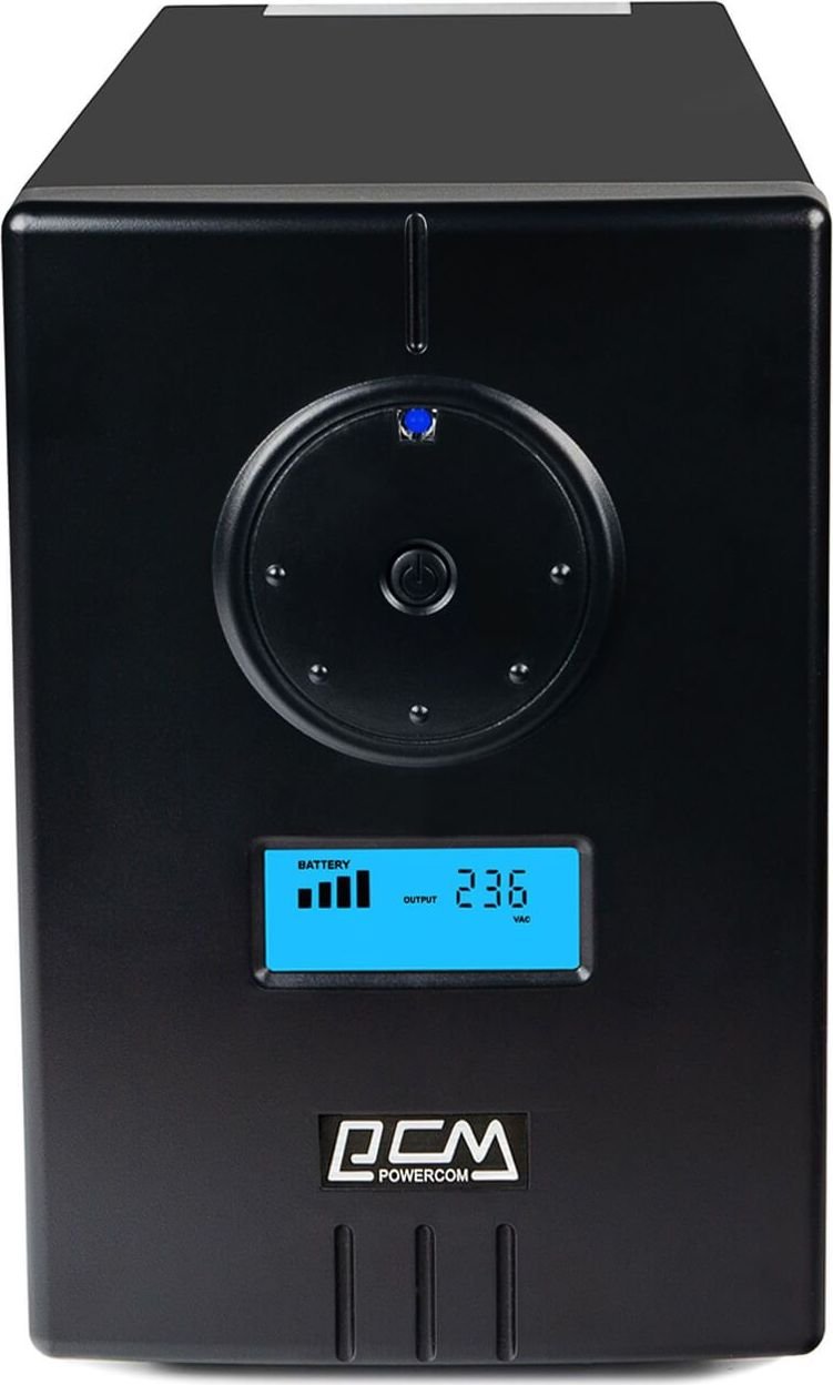 ИБП PowerCom INF-1500 купить | ELMIR - цена, отзывы, характеристики