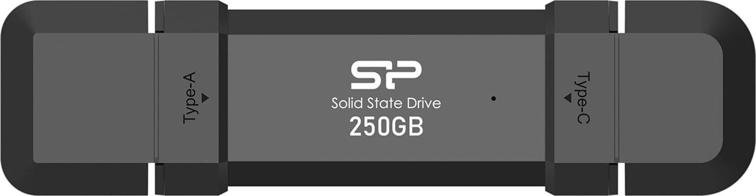 SSD-накопитель USB 250GB Silicon Power DS72 Black (SP250GBUC3S72VPK ...