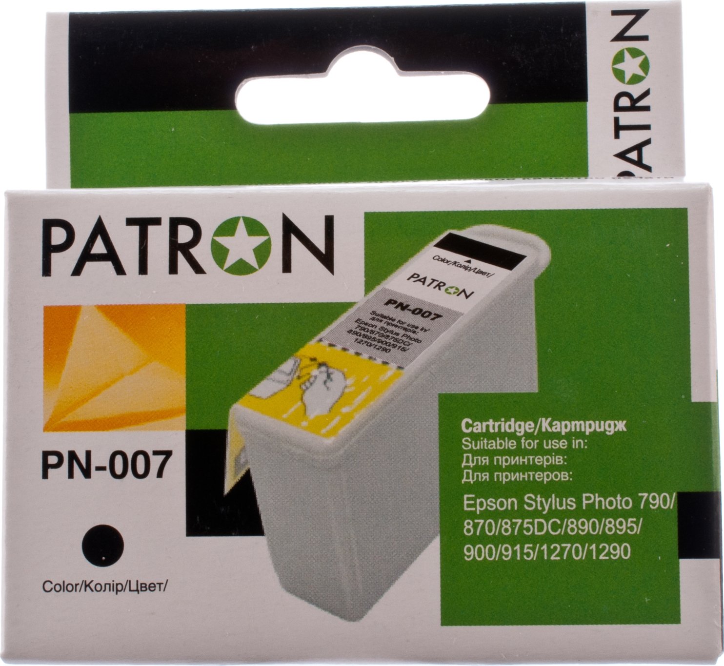 Картридж Patron Epson T007 Black (PN-007/CI-EPS-T007401-B-PN) купить ...