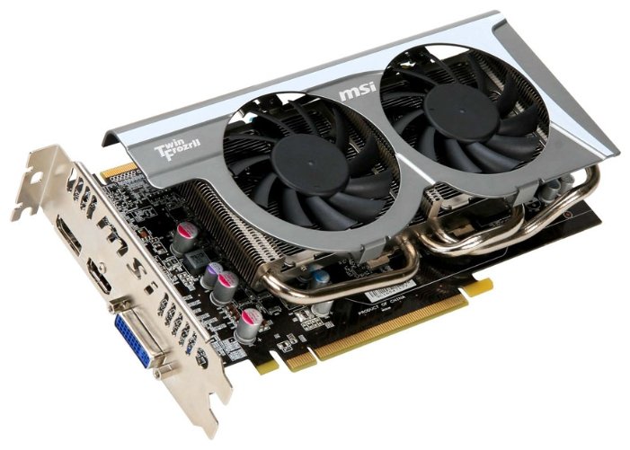 Видеокарта MSI PCI-E Radeon HD6770 1GB DDR5 (R6770 TwinFrozrII/OC ...
