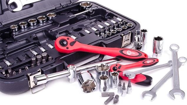 Набор инструмента Intertool ET-6082 купить | Elmir - цена, отзывы, характеристики