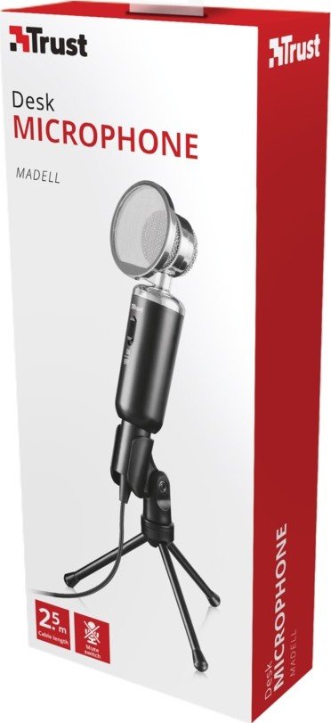 Микрофон Trust Madell Desktop Microphone (21262) купить | ELMIR - цена ...