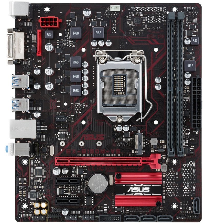 Материнская плата Asus EX-B150M-V5/C/SI s-1151 B150 купить | Elmir ...