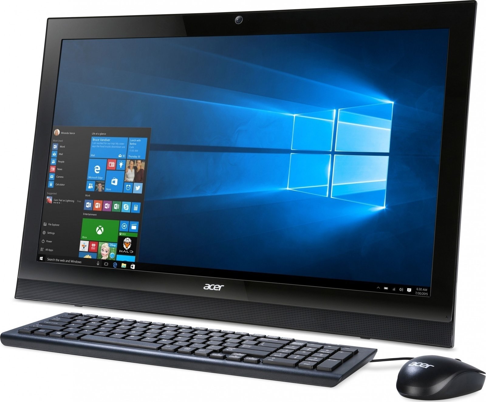 ПК-Моноблок Acer Aspire Z1-622 (DQ.SZ8ME.002) купить | ELMIR - цена ...