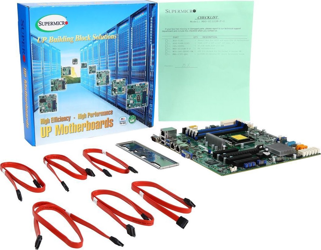 Материнская плата 1X-1151 Supermicro X11SSM-F (MBD-X11SSM-F-O) купить ...