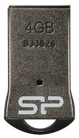 USB флеш накопитель 4GB Silicon Power Touch T01 Titanium (SP004GBUF2T01V1K) купить | ELMIR ...