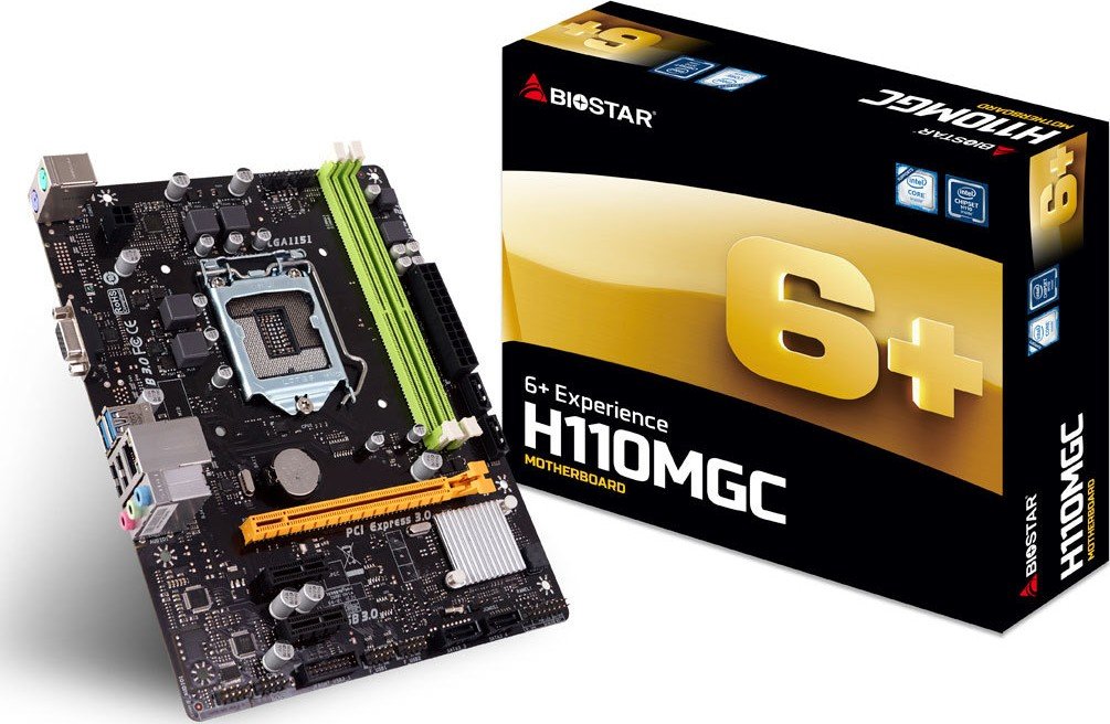 Материнская плата Biostar H110MGC s-1151 H110 купить | Elmir - цена ...