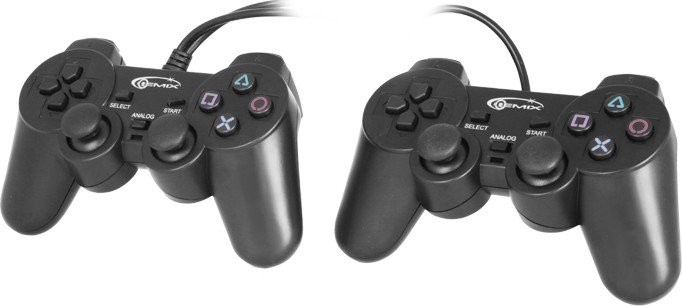 Геймпад Gemix GP-50 TWIN Black купить | ELMIR - цена, отзывы, характеристики