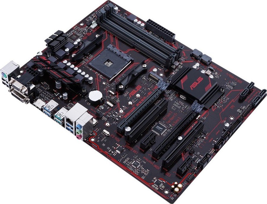 Материнская плата Asus Prime B350-Plus s-AM4 B350 купить | Elmir - цена ...