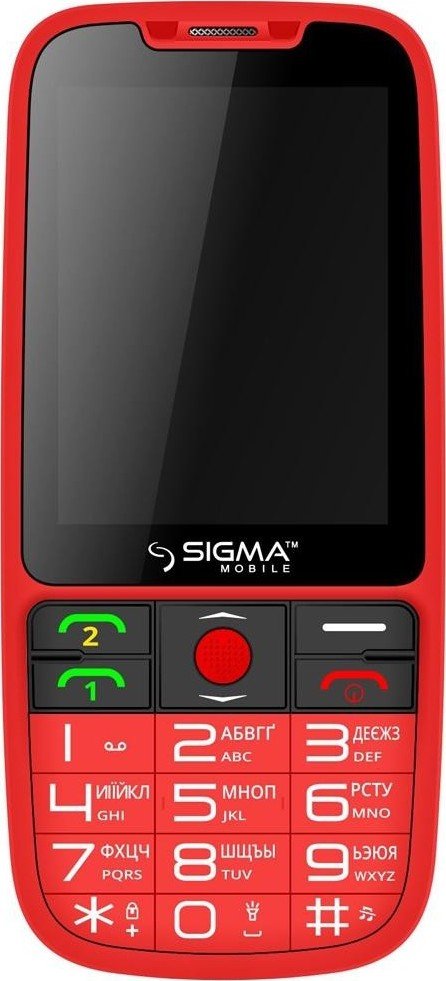 Мобильный телефон Sigma Mobile Comfort 50 Elegance Dual Sim Red ...