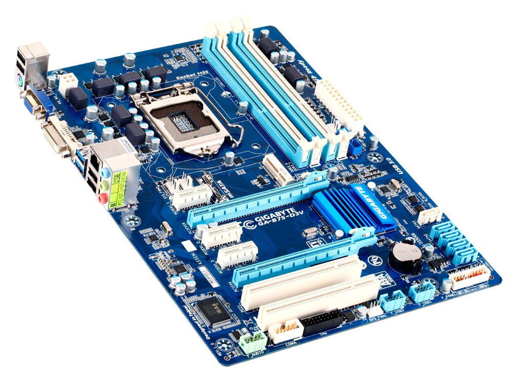 Материнская плата GigaByte GA-B75-D3V s-1155 B75 купить | Elmir - цена ...