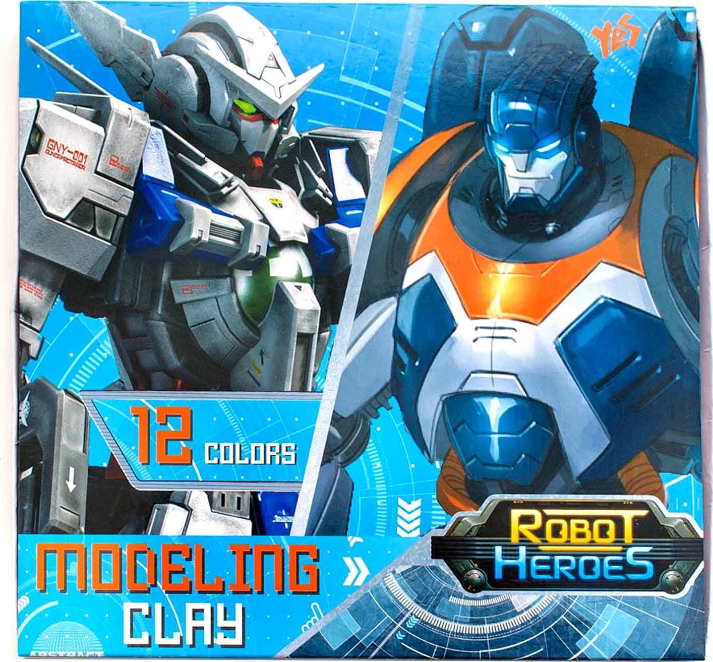 Пластилин YES Robot 12 цветов (540400) купить | ELMIR - цена, отзывы ...