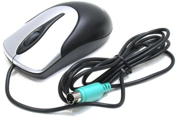 Мышь Genius NetScroll 100 Optical Black/Silver ps/2 (31010006108 ...