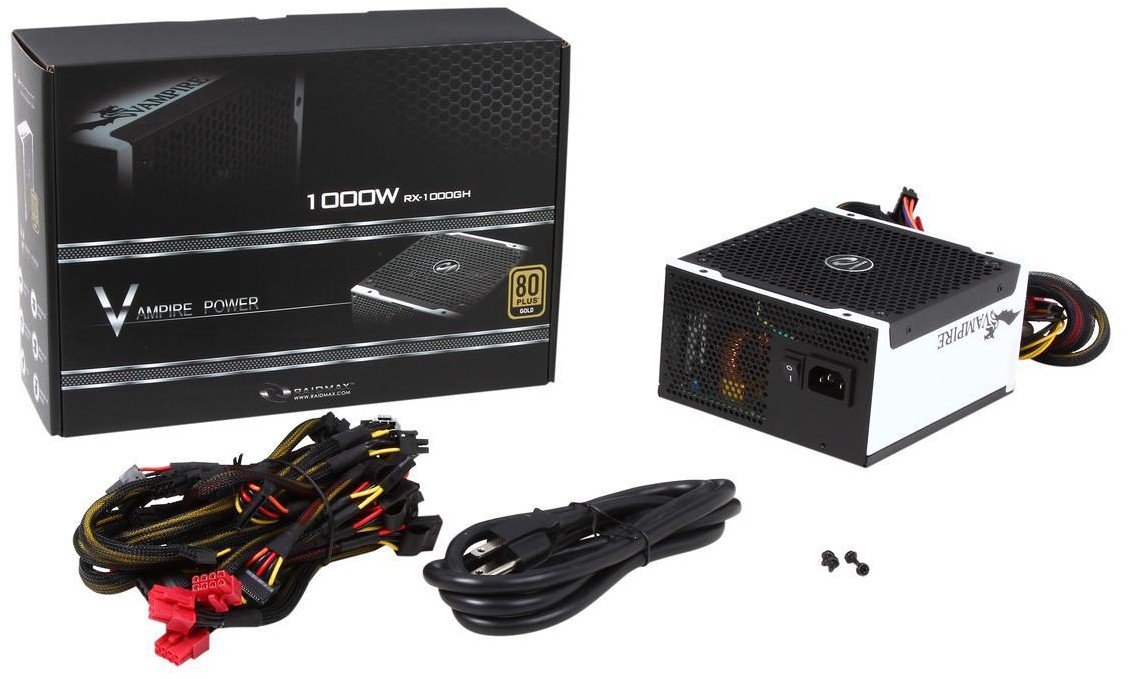 Блок питания 1000W Raidmax RX-1000GH Vampire купить | Elmir - цена ...