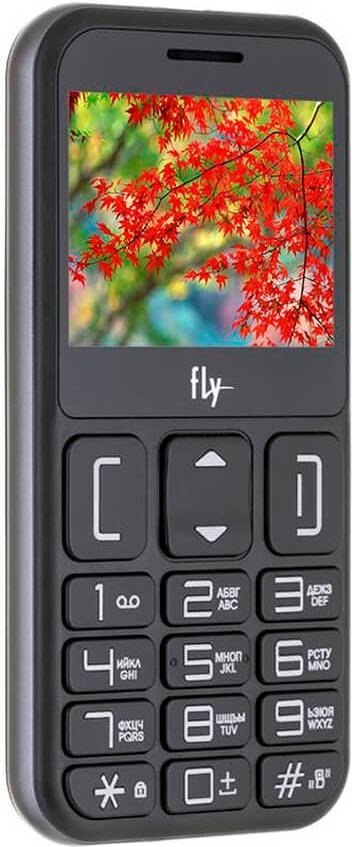Мобильный телефон Fly EZZY 9 Black купить | ELMIR - цена, отзывы, характеристики